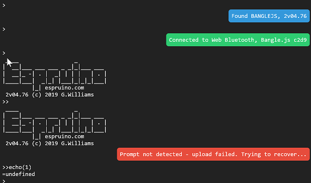 Problem with arrow function with Bangle.js · espruino · Discussion #1383 · GitHub